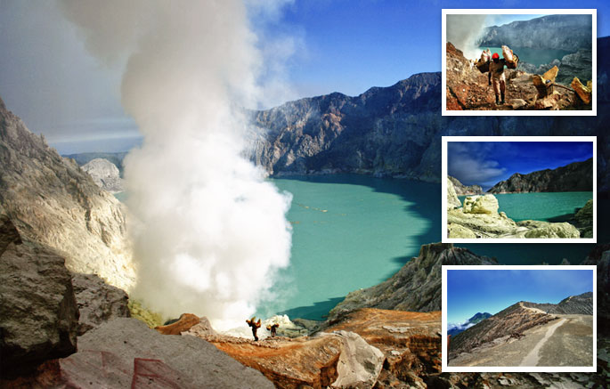 Find The Great Volcanic View At Ijen Crater Tourism - Bondowoso - East Java