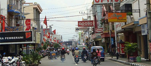 Kediri City Tourism: Doho Street Kediri